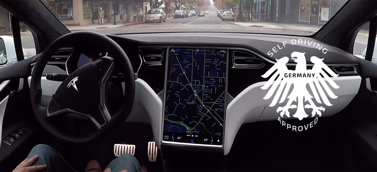 Germany passes law allowing self driving cars tested on the roads