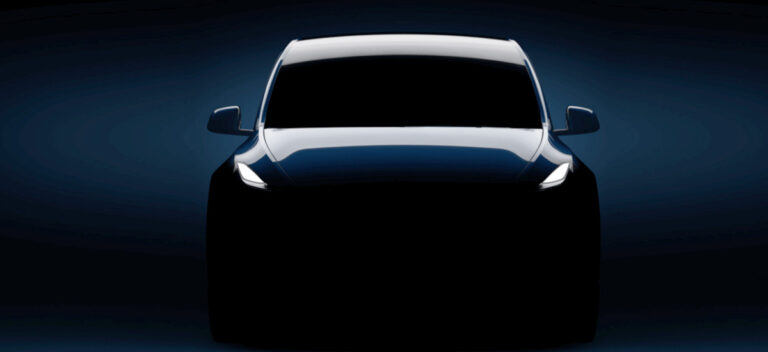 Tesla posts a new Model Y teaser image on website and in email invites